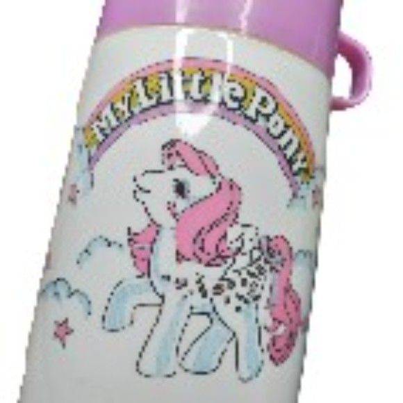 Dining | Vintage 1987 My Little Pony Mlp Pink Thermos Aladdin Hasbro ...